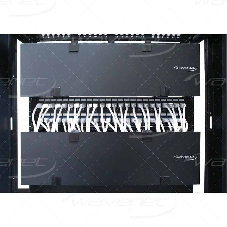 WAVENET 48-Port 2U Category 5e 110-Type Patch Panel