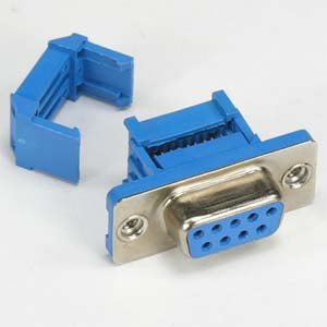 DB9 Male IDC Metal Shell Connector