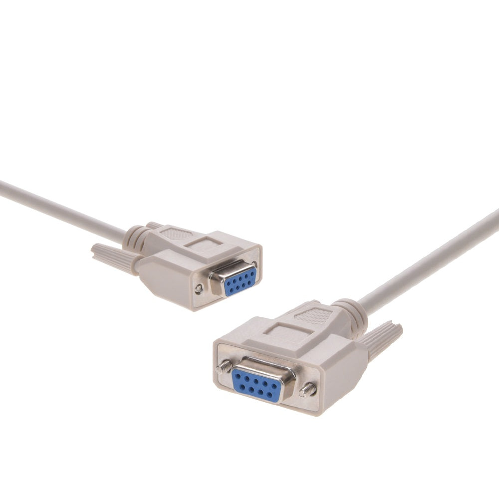 15 Foot DB9 Female to Female Serial Cable