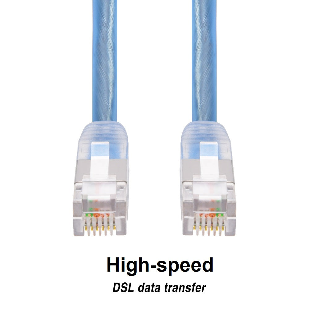 RJ11 High Speed Shielded Modem Cable