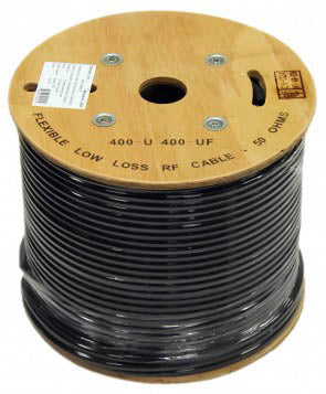 1000 Foot. Ultraflex Low Loss 400 Coaxial Cable. LMR-400 Equivalent Co